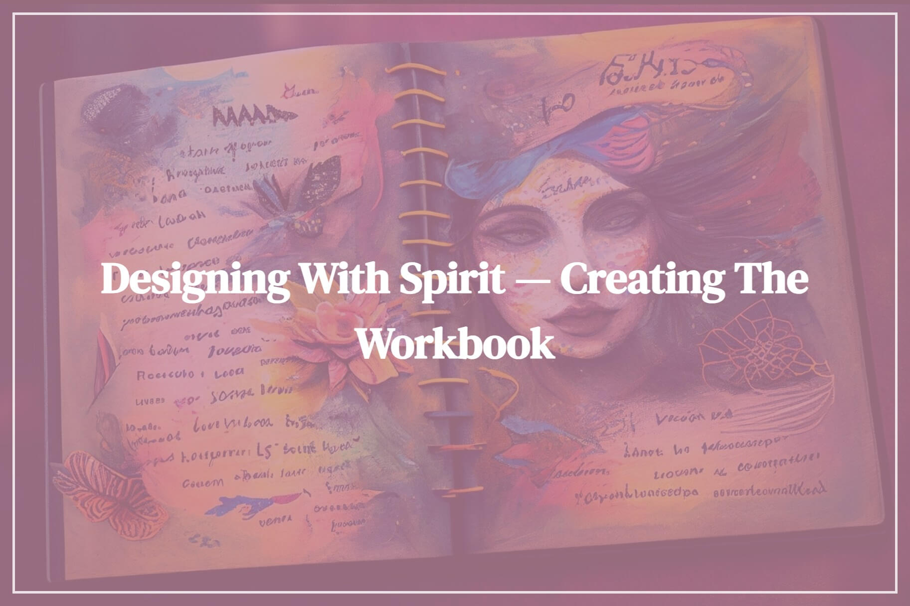 Designing With Spirit — Creating the Workbook - Purposeful Transformations